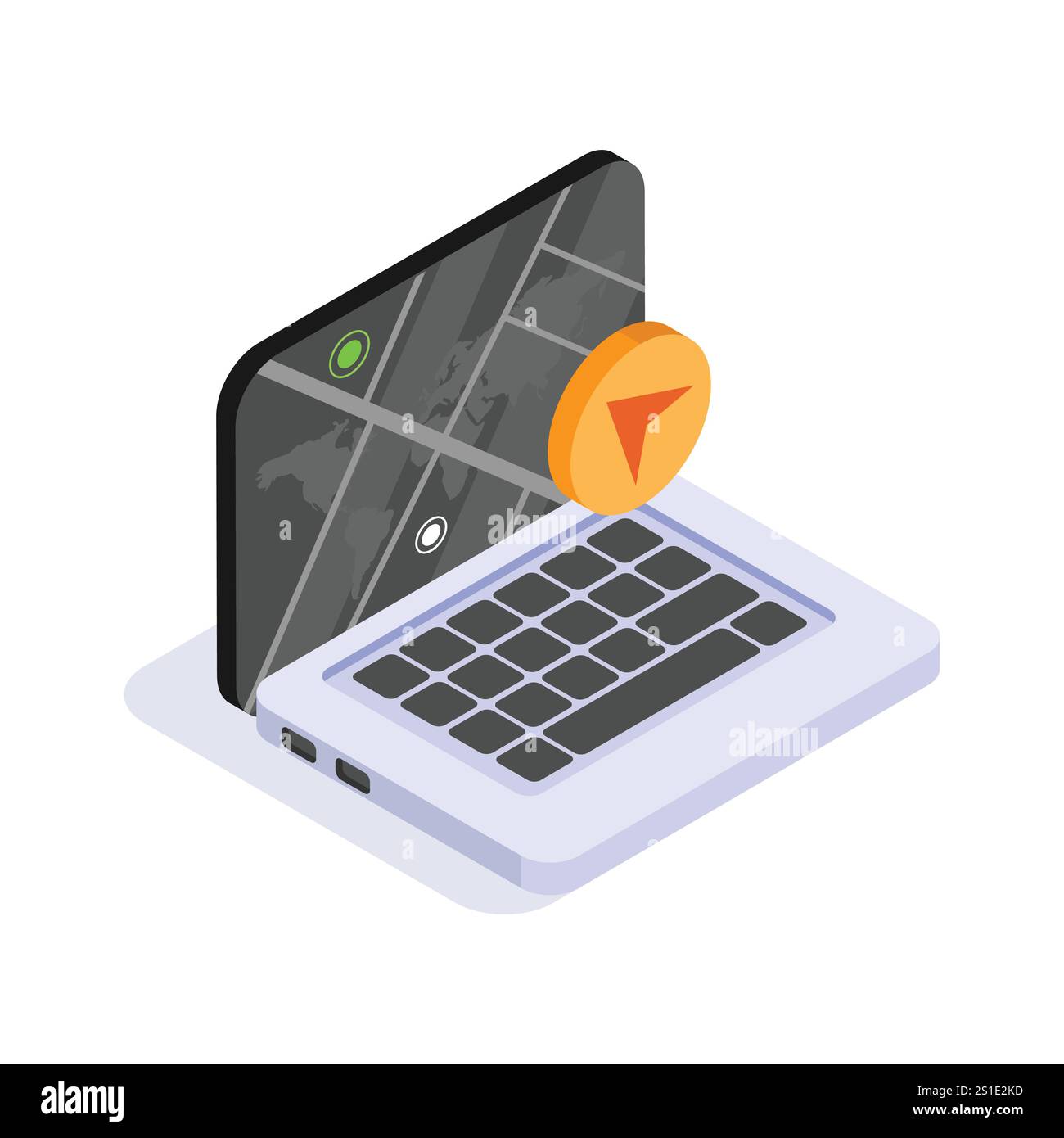 Navigation package Stock Vector Images - Alamy