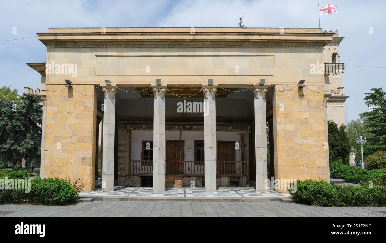 Joseph Stalin's house located inside Stalin Museum Stock Photo - Alamy