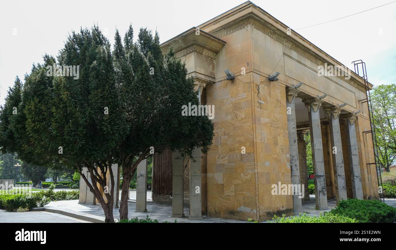 Joseph Stalin's house located inside Stalin Museum Stock Photo - Alamy