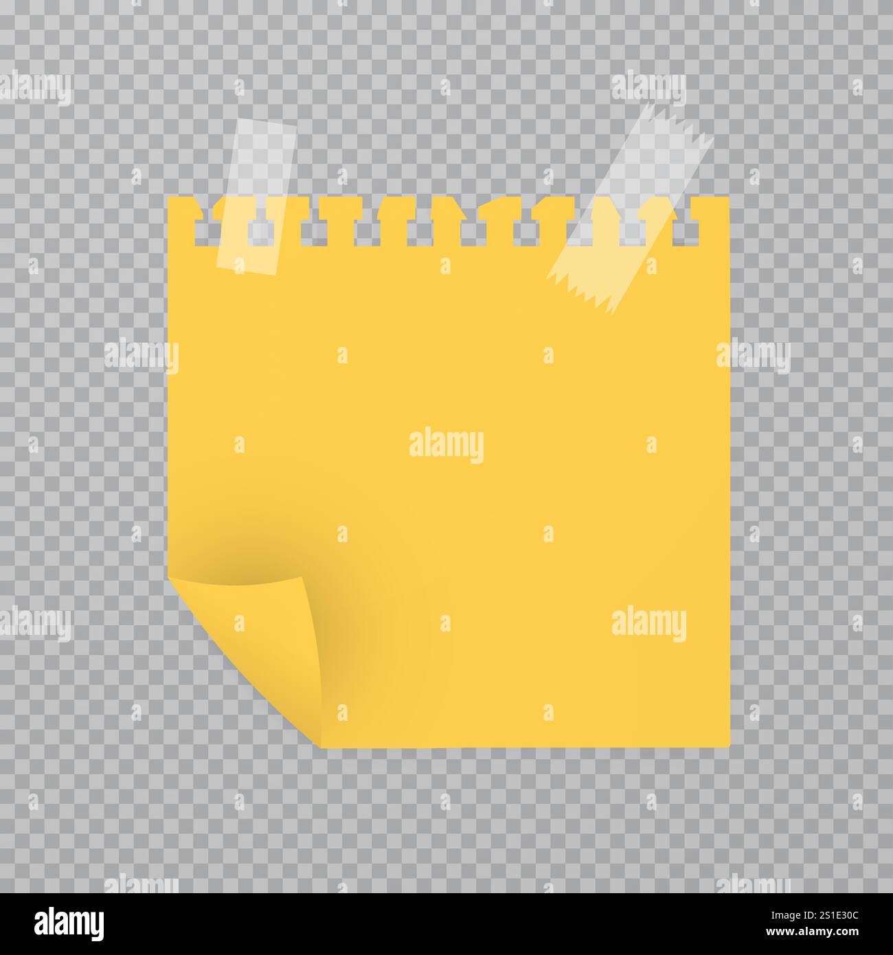 Torn out note pad Stock Vector Images - Alamy