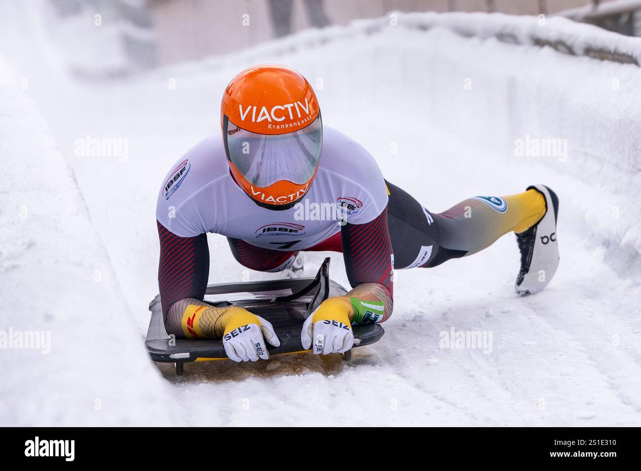 Winterberg, Germany. 03rd Jan, 2025. Skeleton: World Cup, single, men ...