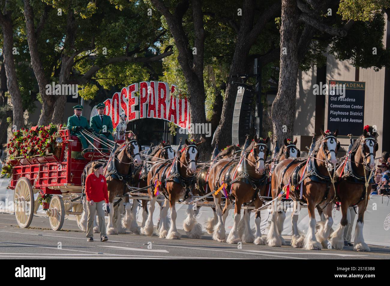 The Rose Parade and Rose Bowl Game are held on New Year's Day. For ...