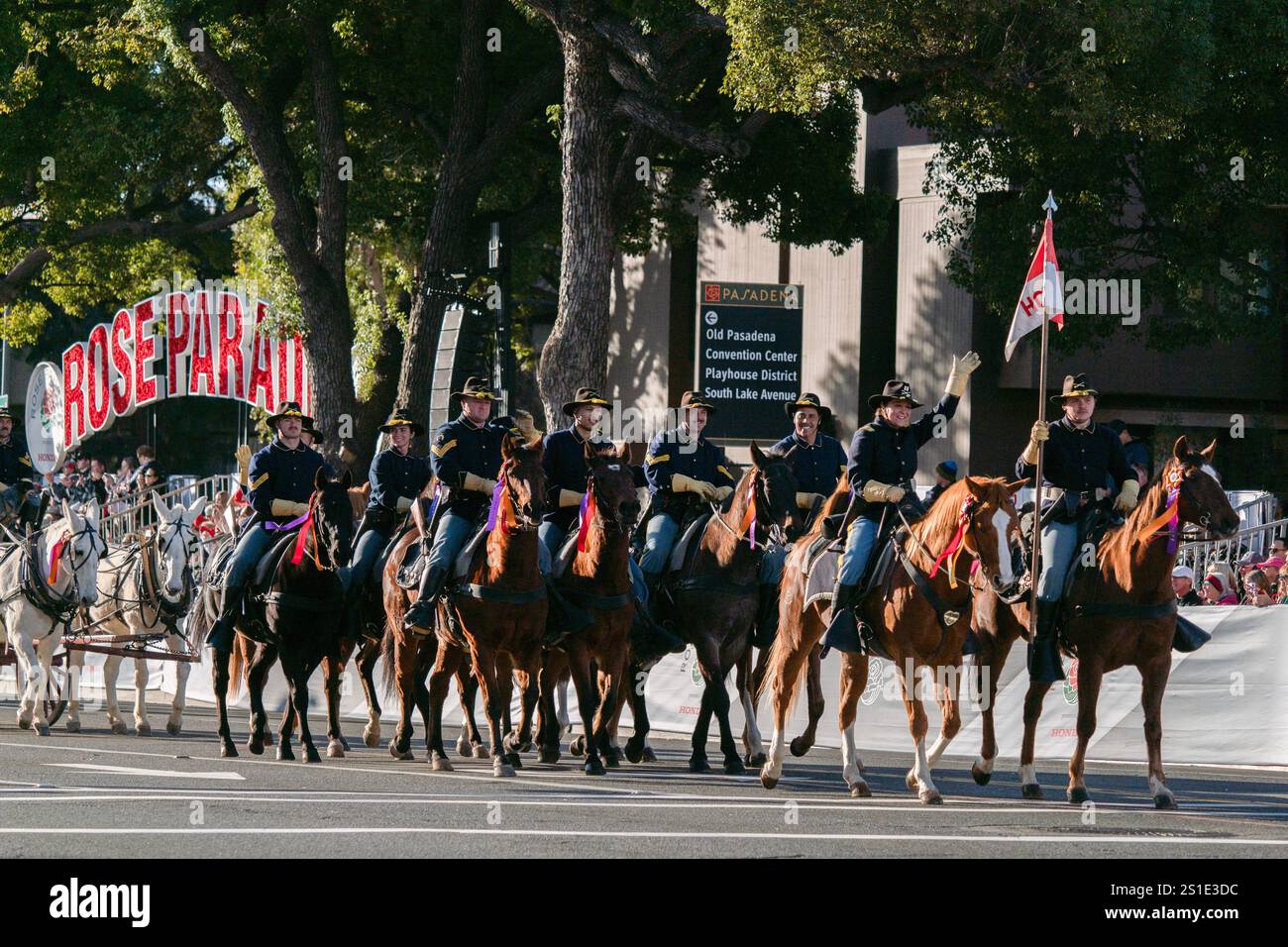 The Rose Parade and Rose Bowl Game are held on New Year's Day. For ...
