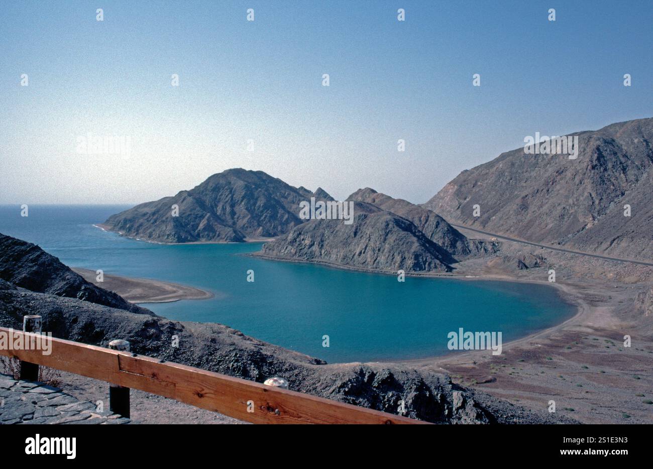 Fiord Bay, Gulf of Aqaba, Sinai Peninsula, Egypt, September 1989 Stock ...