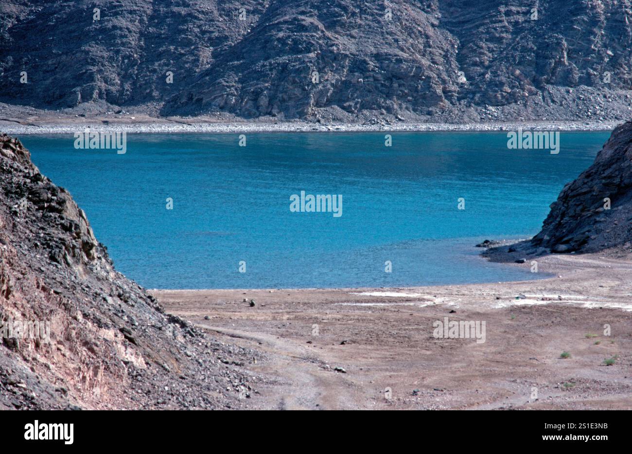 Fiord, Gulf of Aqaba, Sinai Peninsula, Egypt, September 1989 Stock ...