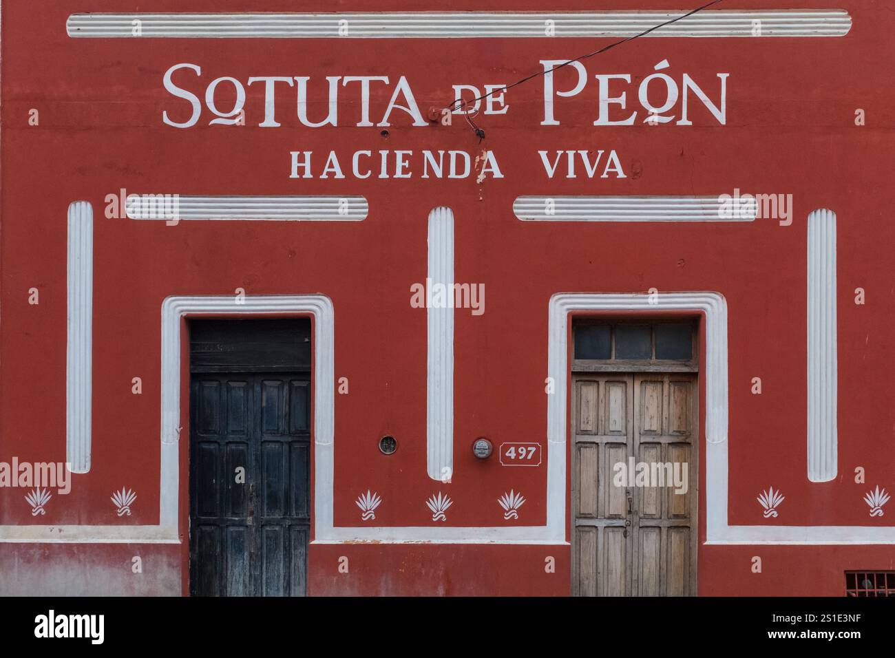 Old building, Centro Histórico, Merida Yucatan Mexico Stock Photo - Alamy