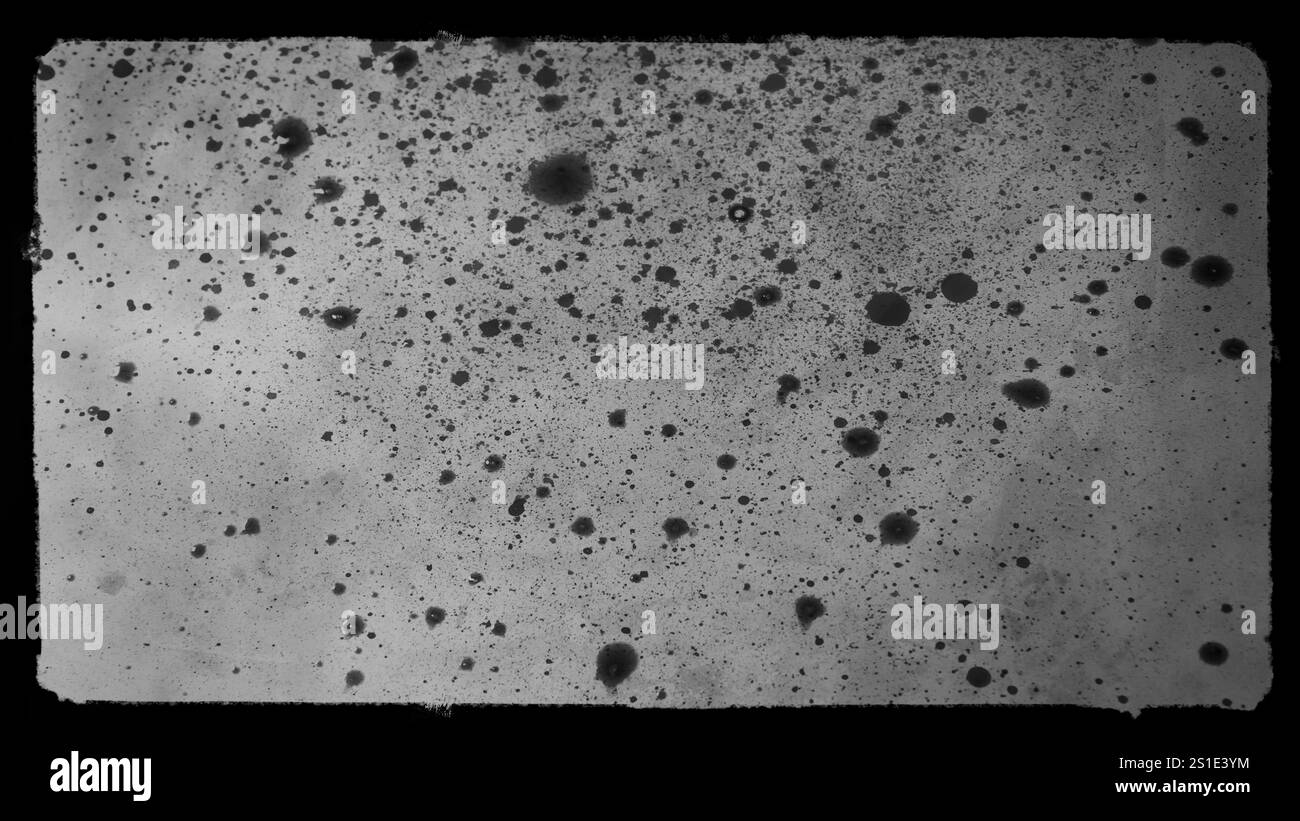 Scratches on old damaged film frame. 16mm, 35mm texture Stock Photo - Alamy