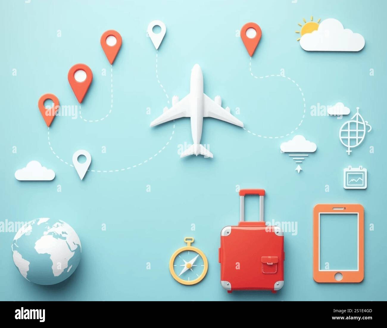 World travel architecture Stock Vector Images - Alamy