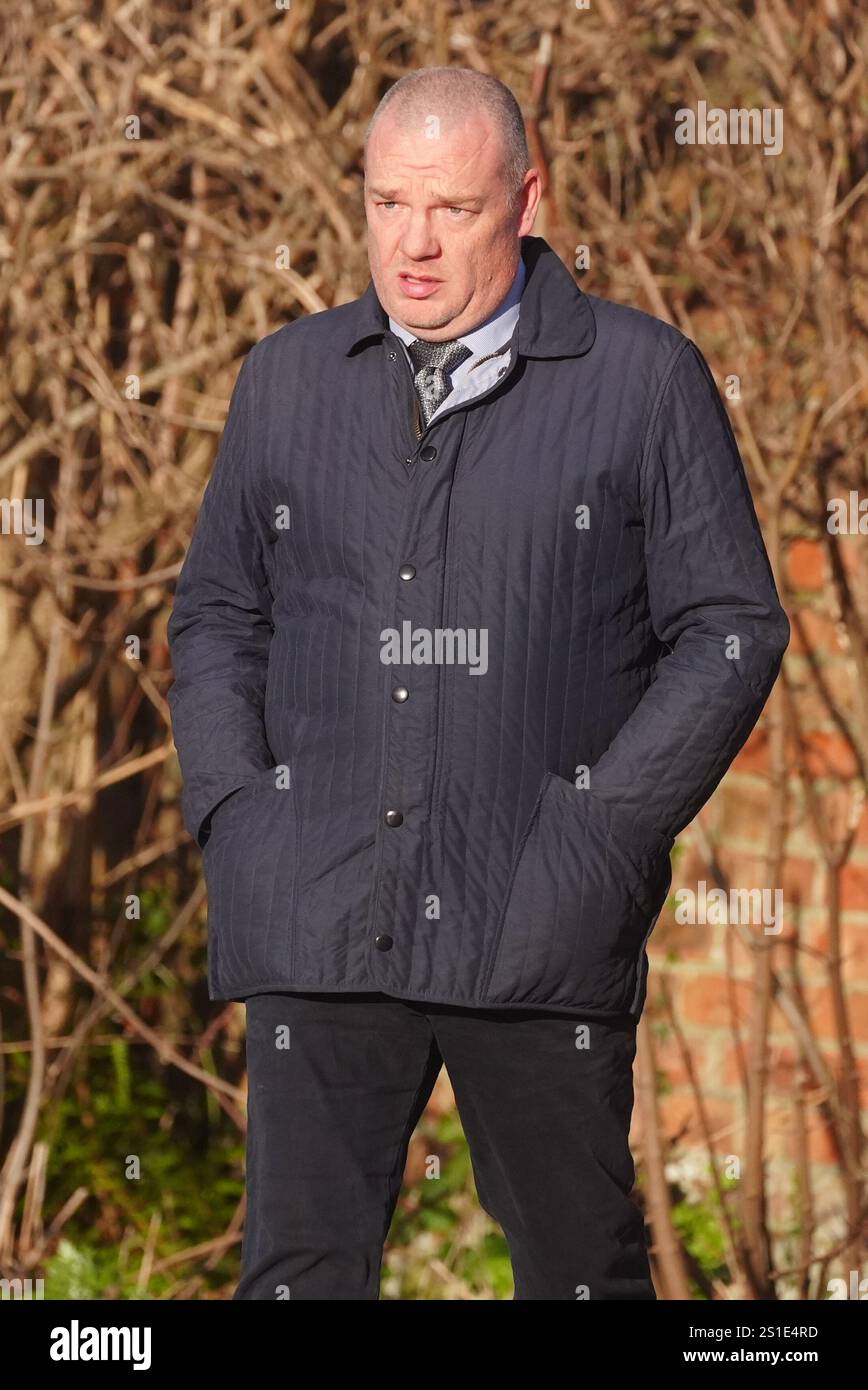 Racehorse owner John Dance arriving at North Tyneside Magistrates ...