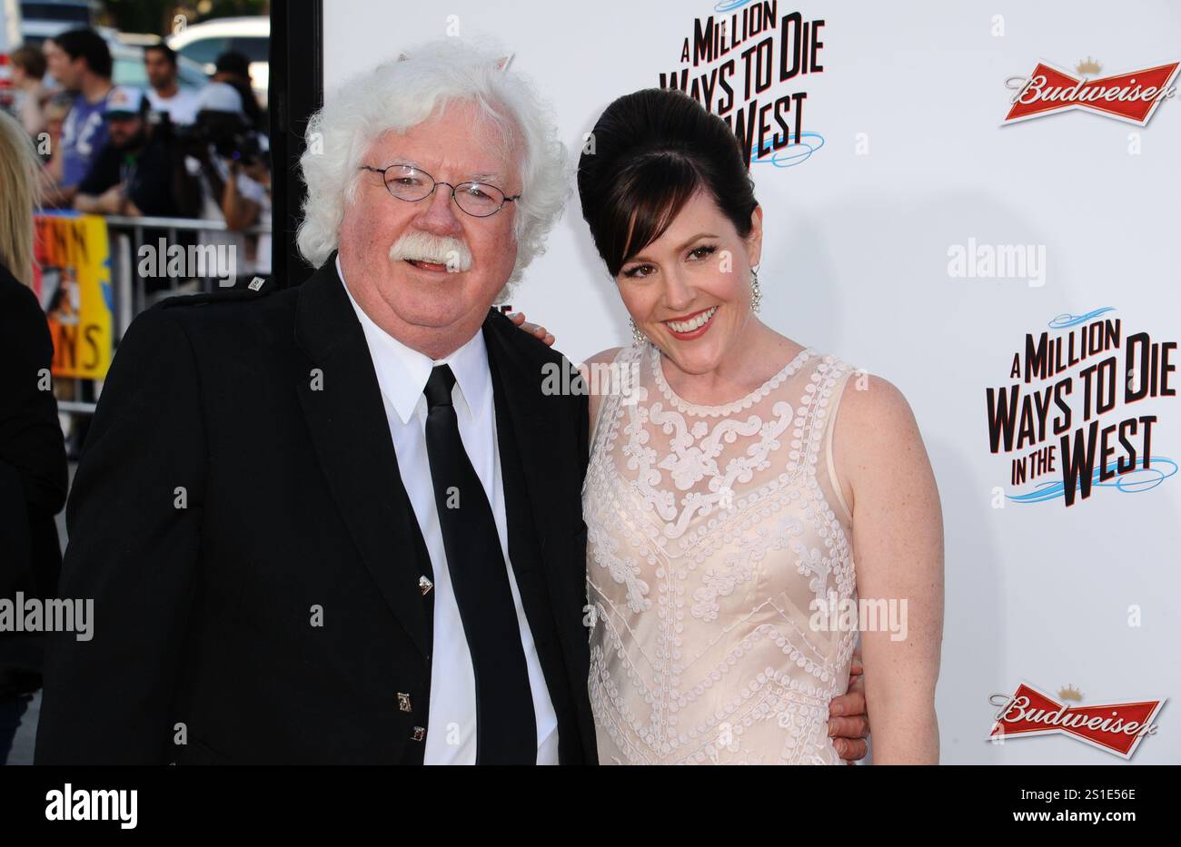 Ron MacFarlane and Rachel MacFarlane at the Los Angeles premiere of 'A ...