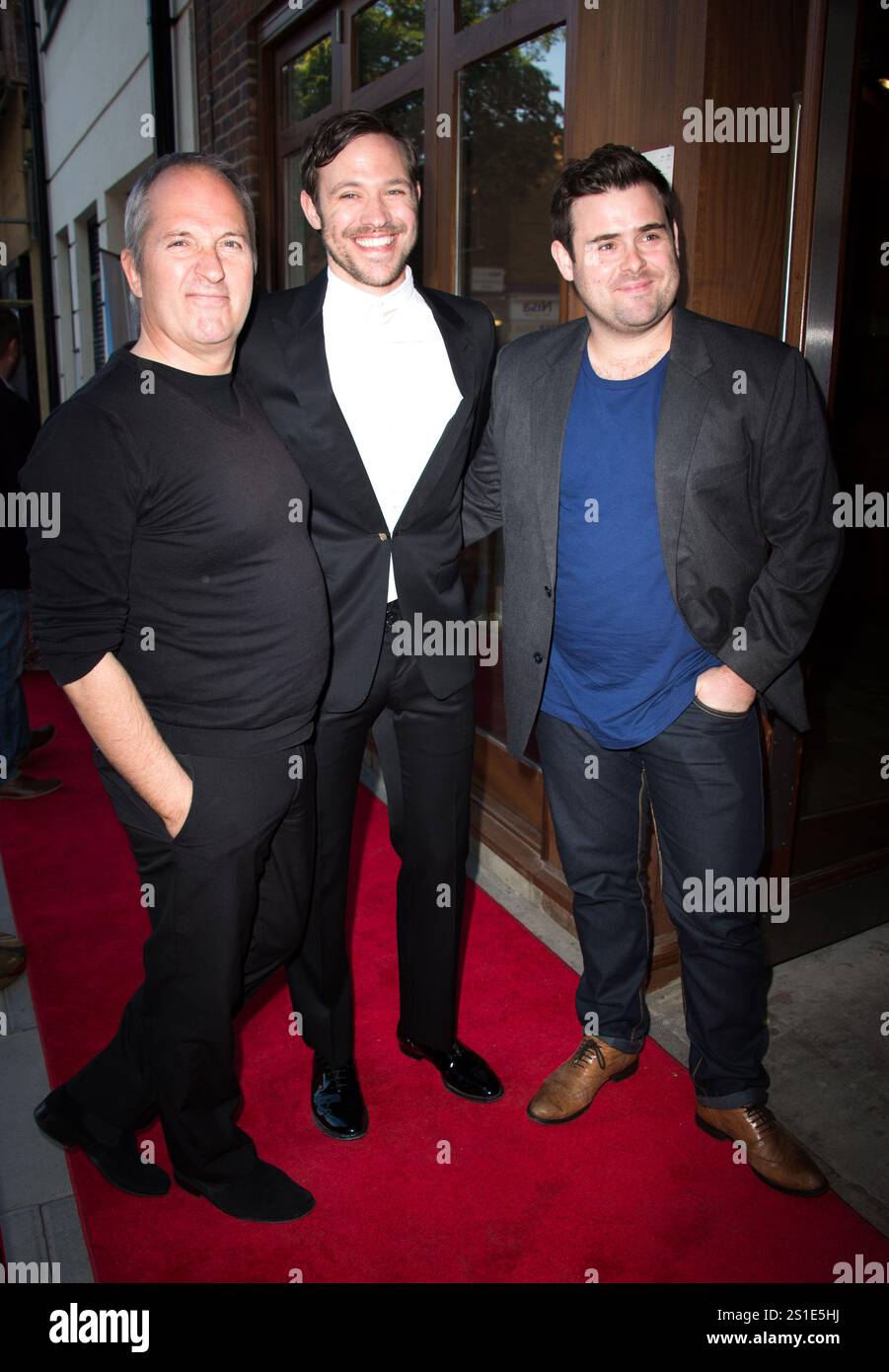 David Fynn, Will Young and Michael Maloney at Park Theatre's First ...