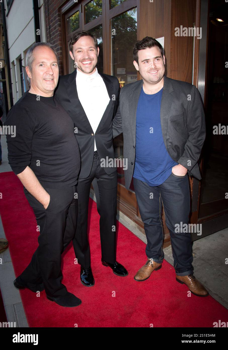 David Fynn, Will Young and Michael Maloney at Park Theatre's First ...