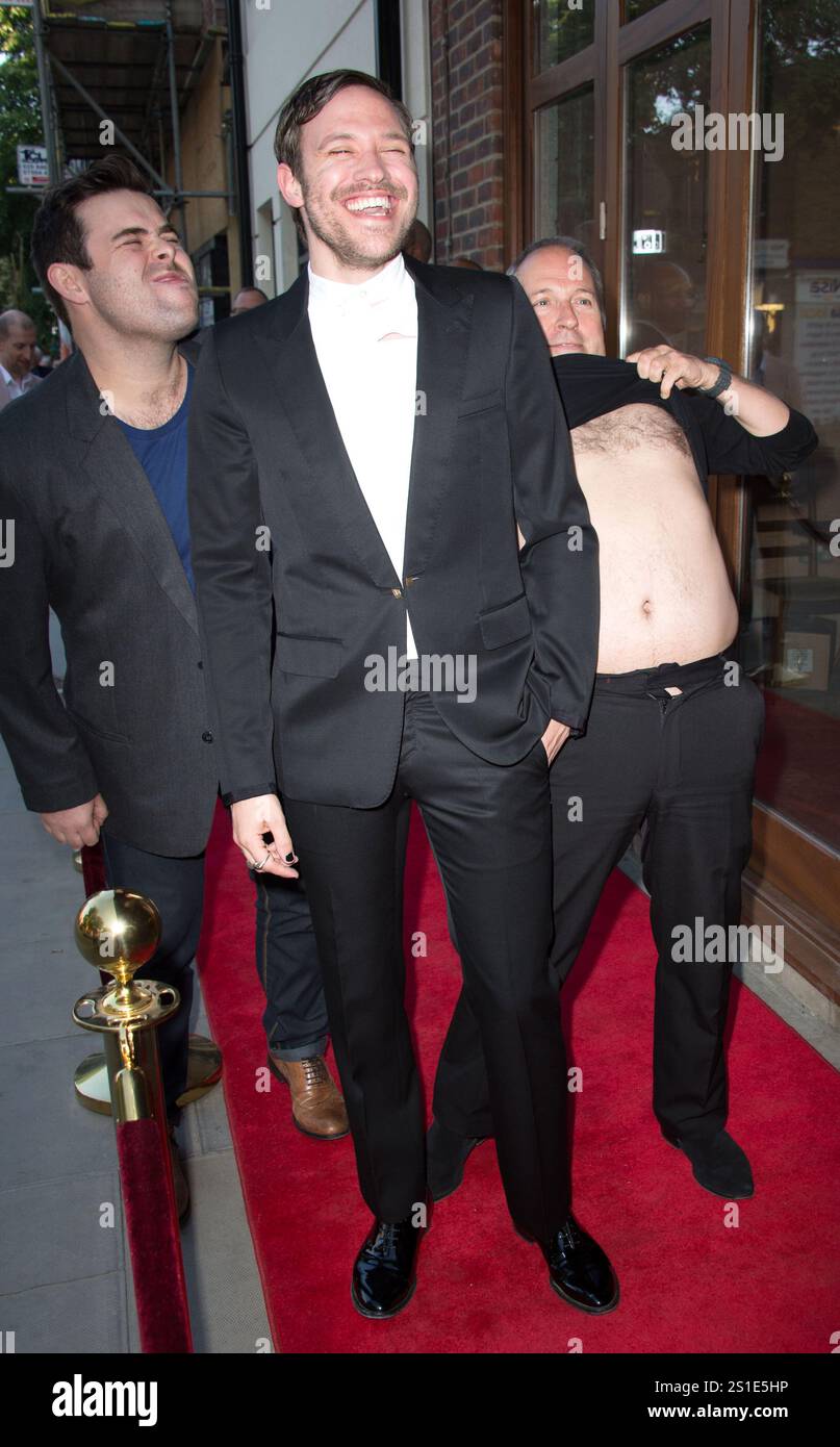 David Fynn, Will Young and Michael Maloney at Park Theatre's First ...