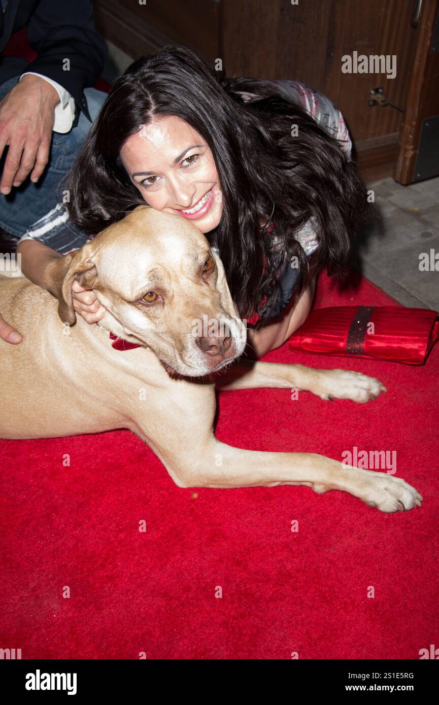 Melli Bond at Park Theatre's First Birthday Gala hosted by Sir Ian McKellen at Park Theatre in ...