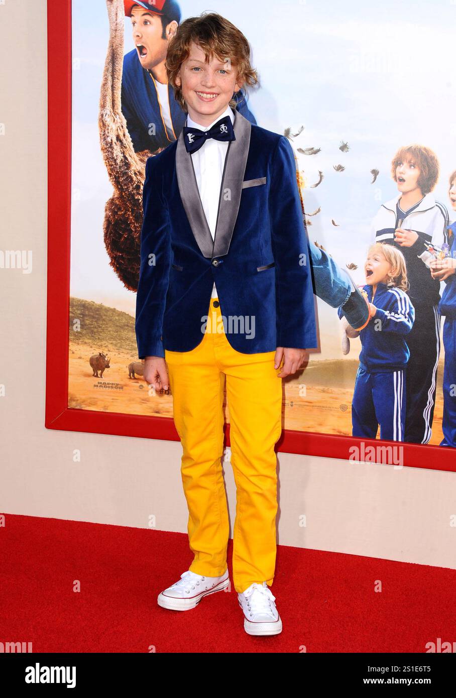 Kyle Red Silverstein at the Los Angeles premiere of 'Blended' at the ...