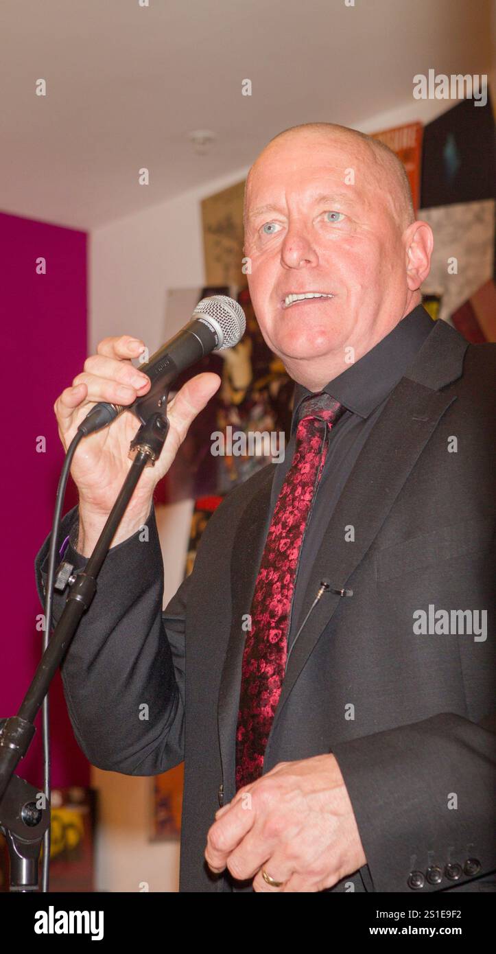 Bob Blakeley sings and signs his first Album at HMV Manchester, Arndale ...
