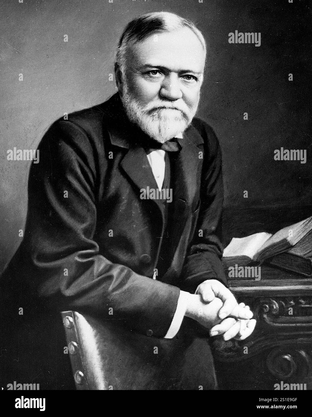 FILE - Industrialist and steel magnate Andrew Carnegie is seen in this ...