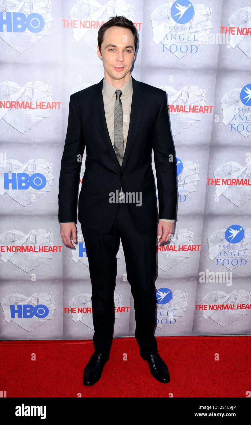 Jim Parsons at the Los Angeles premiere of HBO's 'The Normal Heart' at ...