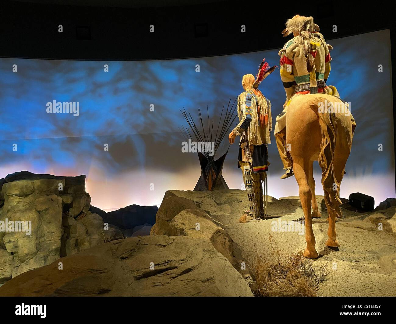 Buffalo Bill Center of the West Museum, Cody, Wyoming, USA Stock Photo ...