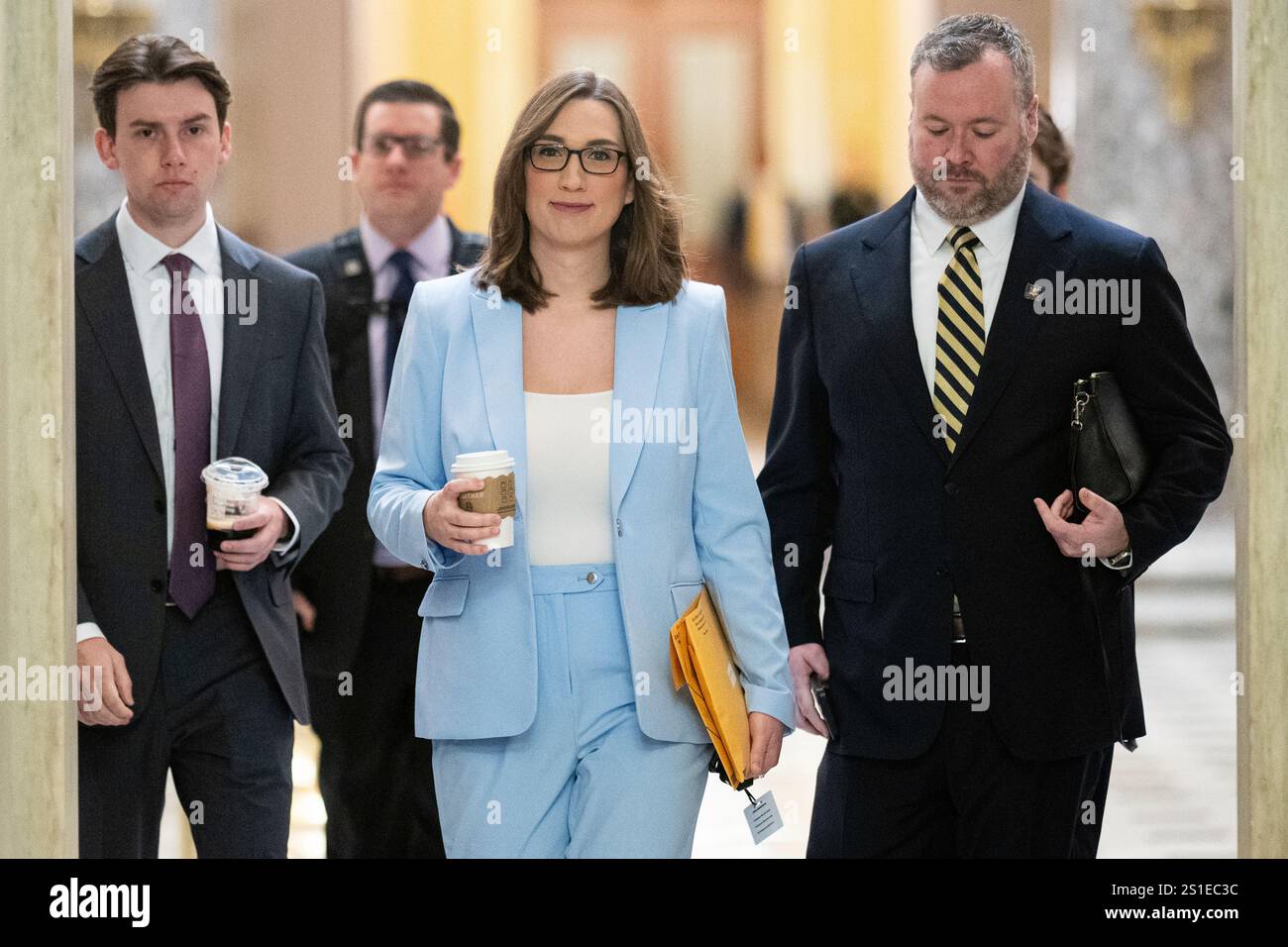 UNITED STATES - JANUARY 3: Rep.-elect Sarah McBride, D-Del., and chief ...