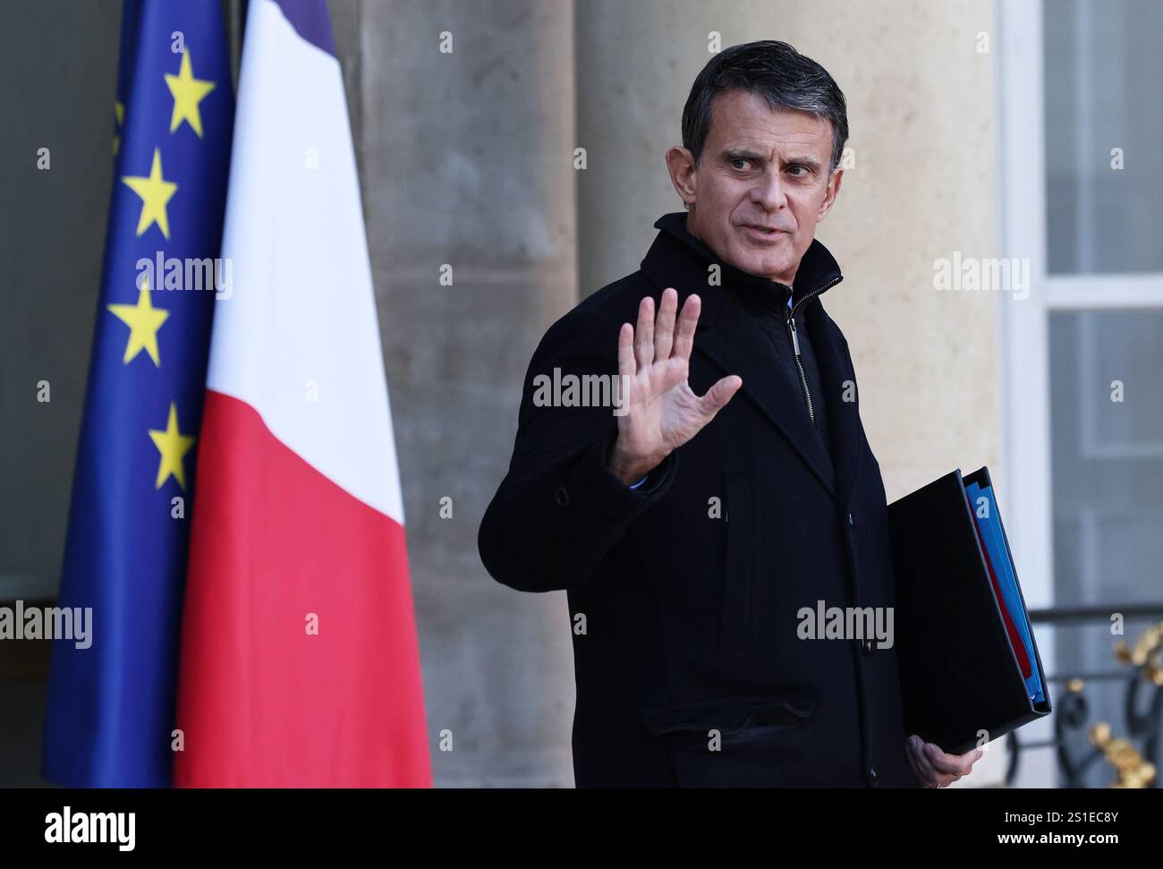 Paris, France. 3rd Jan, 2025. Manuel Valls, French minister for ...