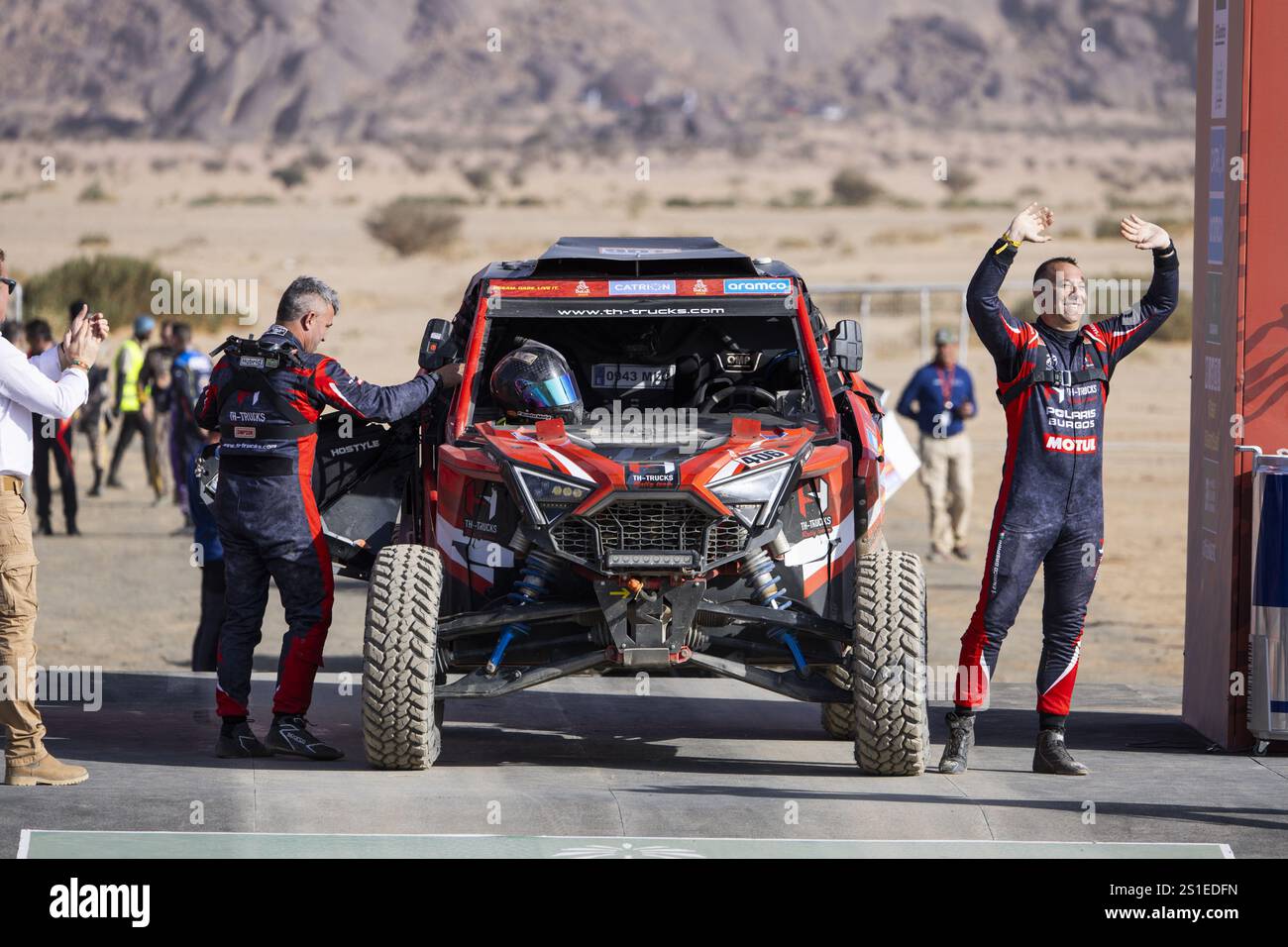 406 GASPARI Enrico (ita), MOTA Fausto (spa), Polaris, TH-Trucks Team, FIA W2RC, SSV T4, action ...