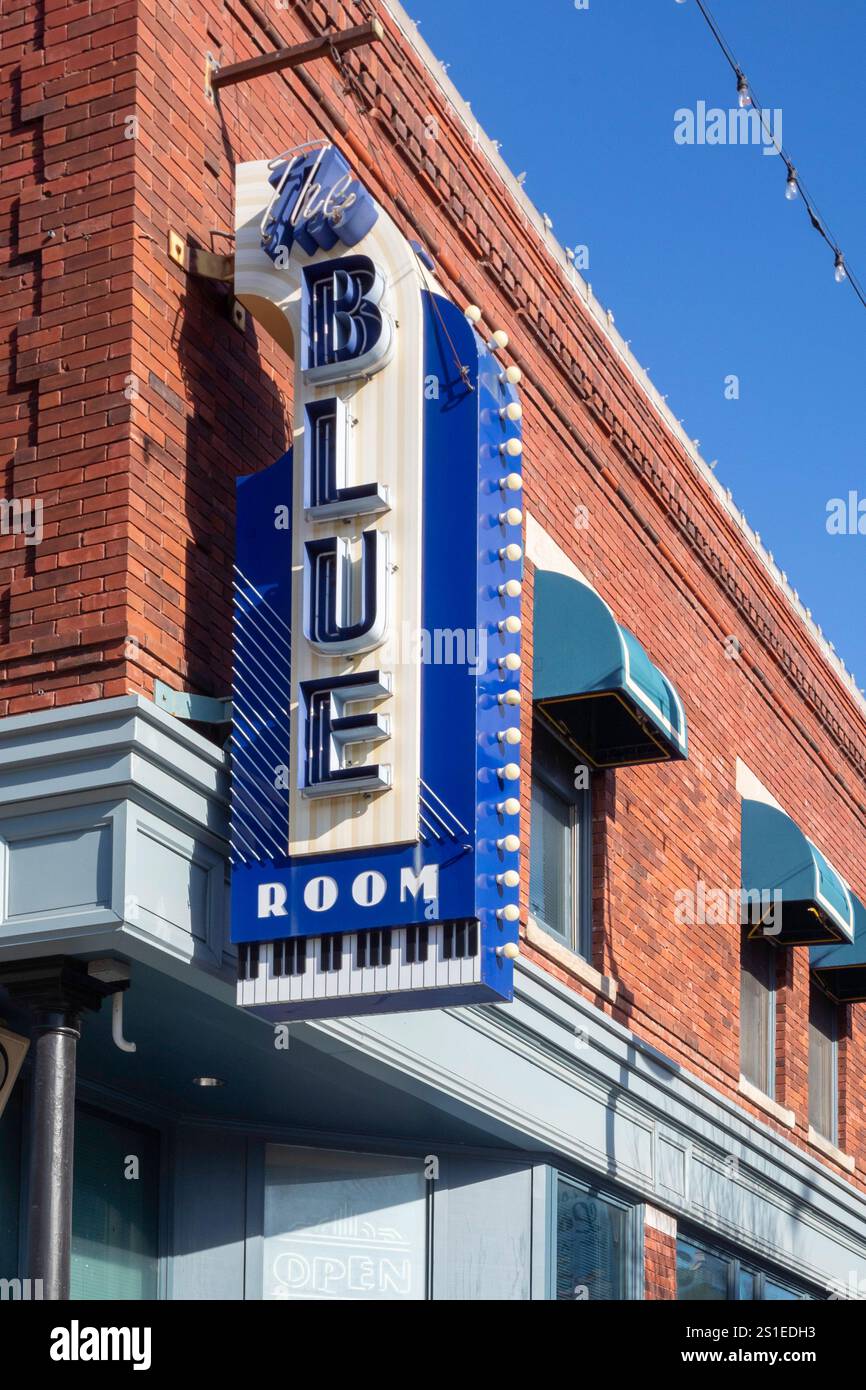 Kansas City, Missouri - The Blue Room music club in the 18th & Vine ...