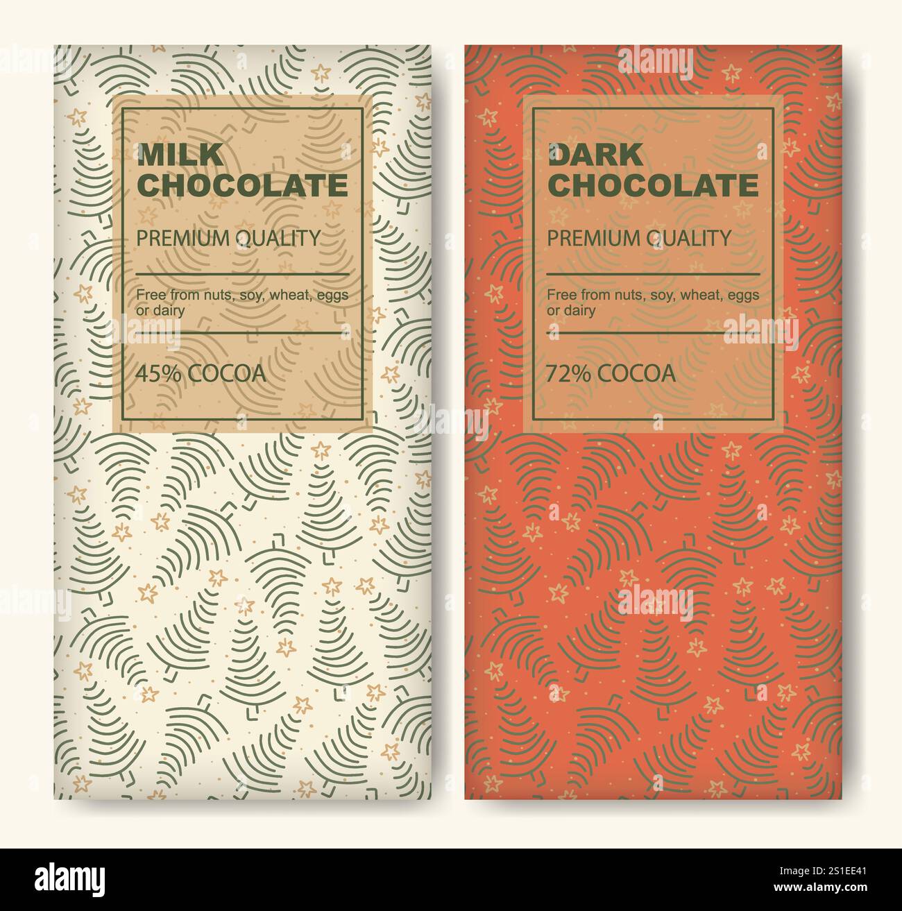 The original chocolate retro package design. Finest chocolate bar ...