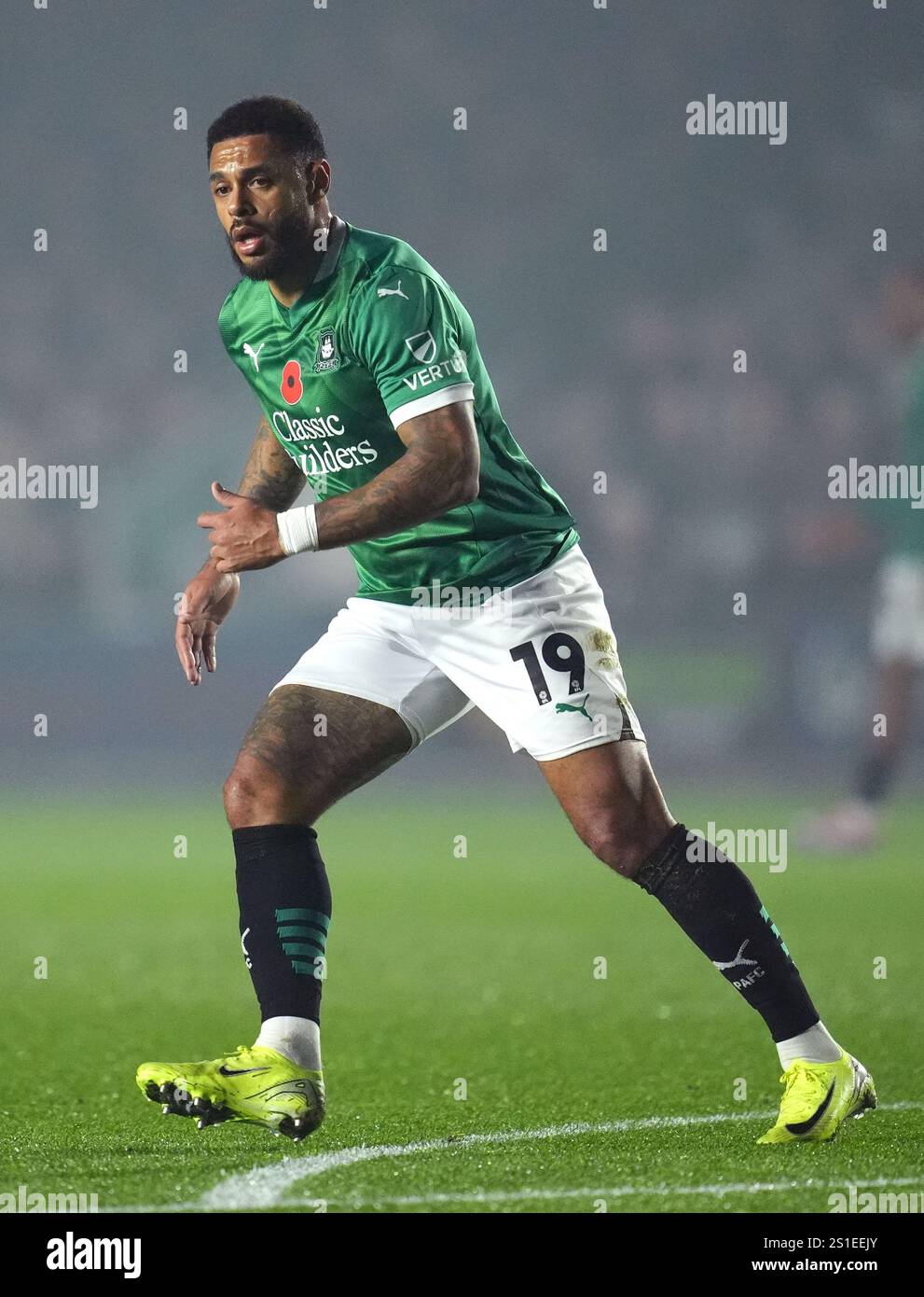 File photo dated 05/11/24 of Andre Gray, who has left Plymouth after ...