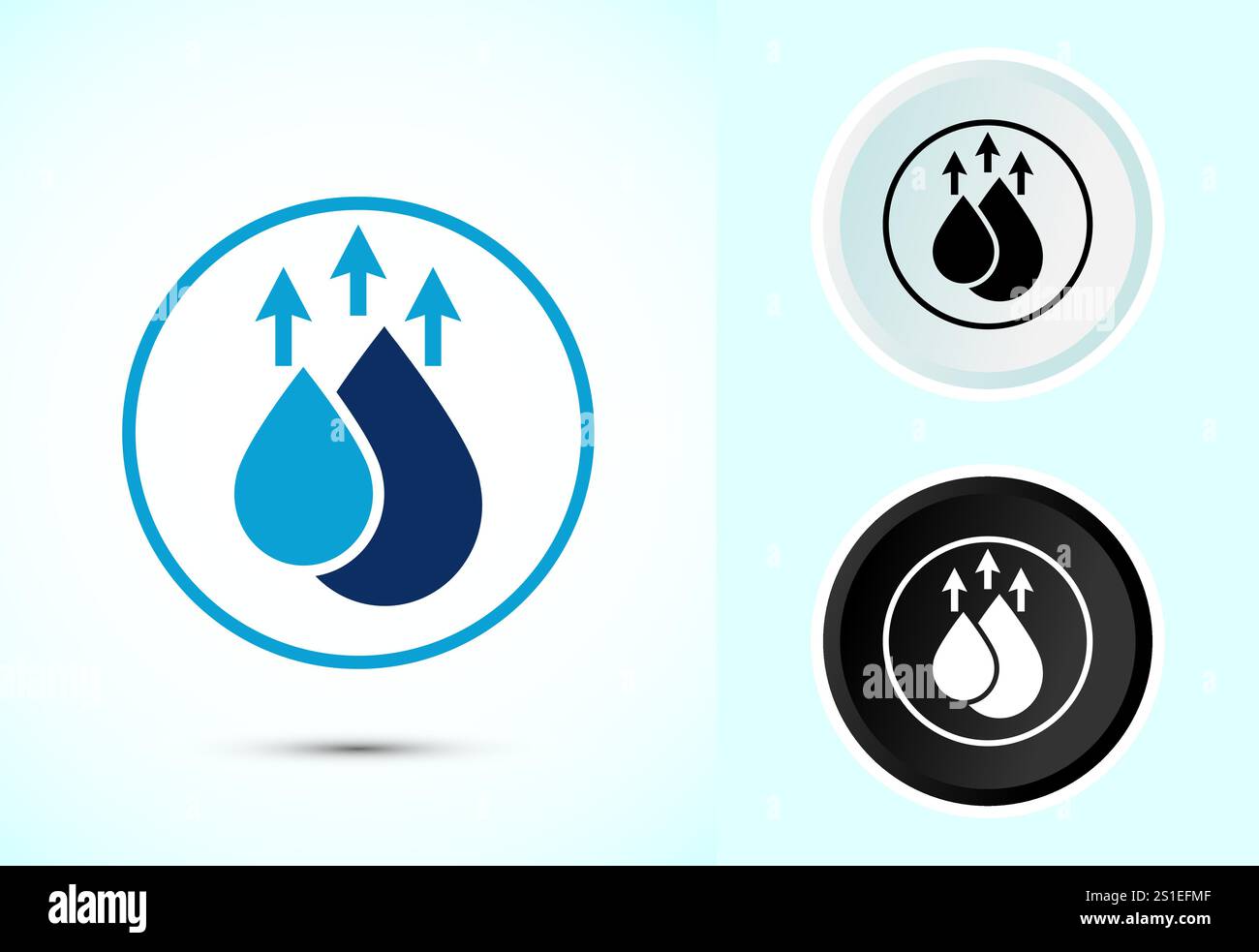 Quick dry icon design illustration. Fast dry cleaning service sign ...