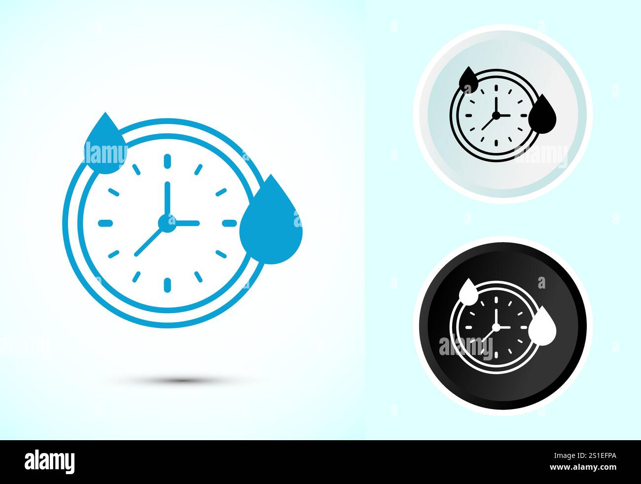 Quick dry icon design illustration. Fast dry cleaning service sign ...