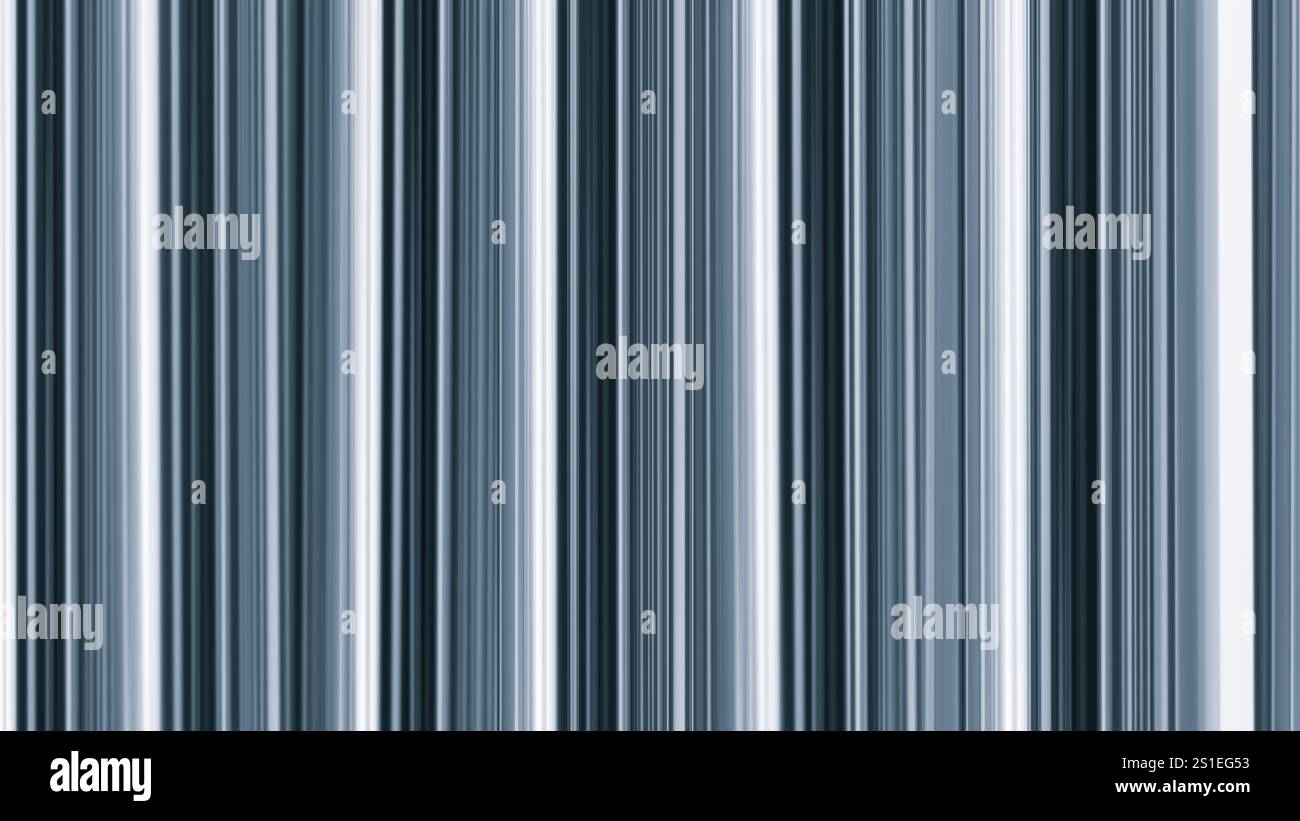 Abstract metallic background with blue vertical stripes for template ...