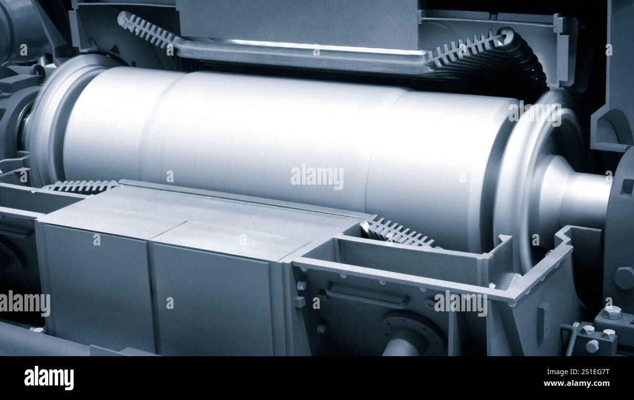 Section industrial electric motor hi-res stock photography and images ...