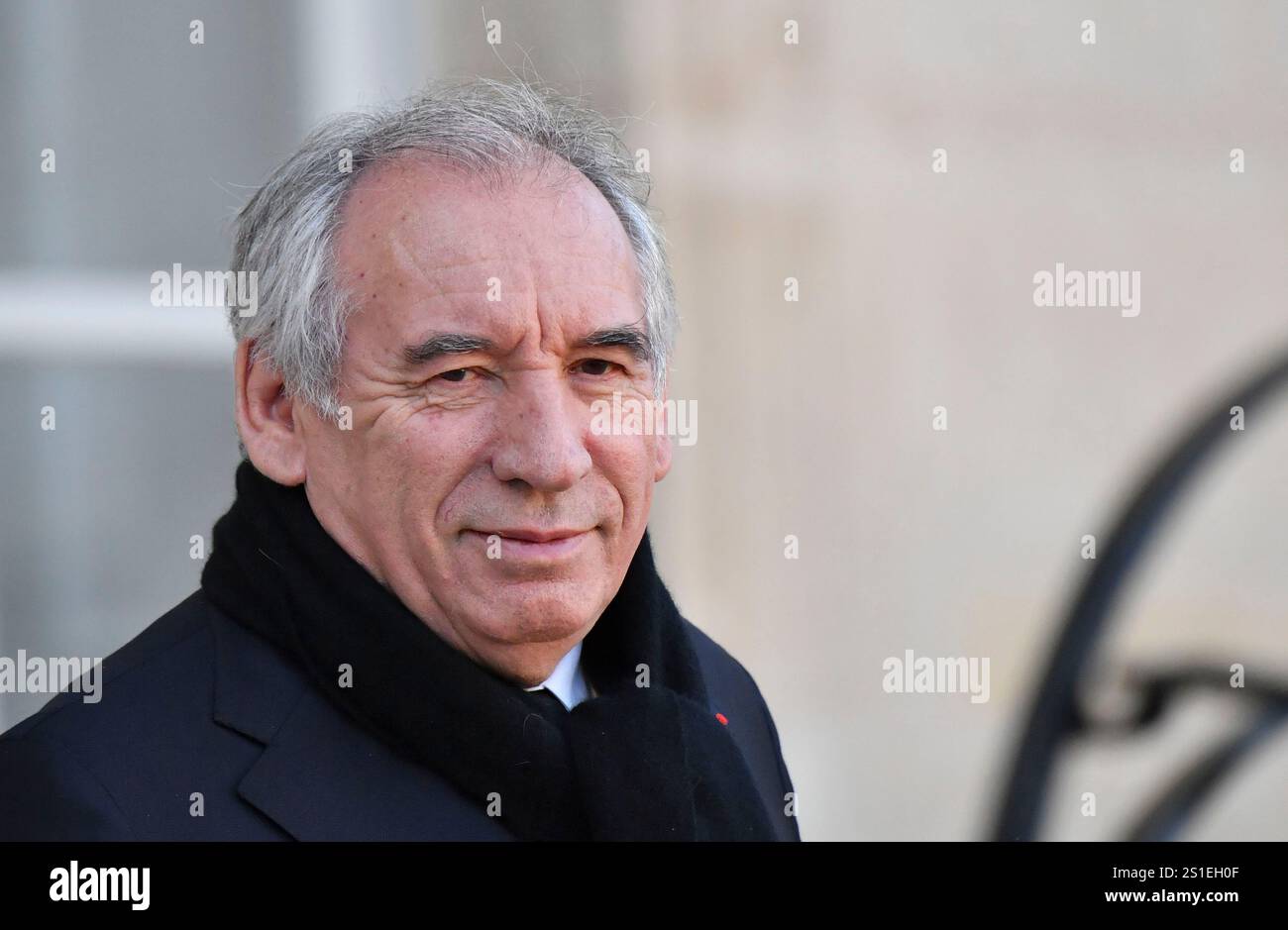 France, Paris, 2025-01-03. Francois Bayrou Premier ministre lors du ...