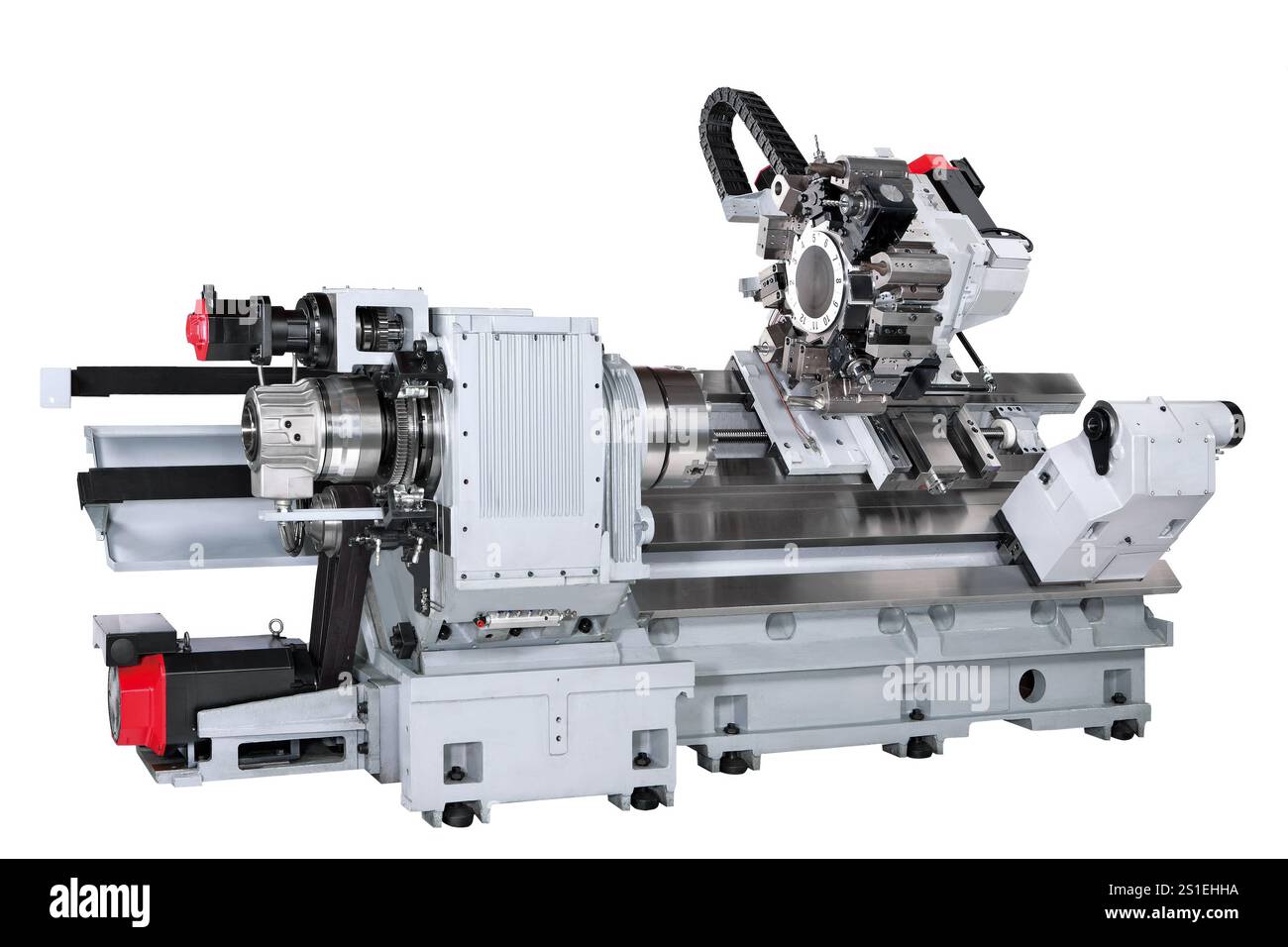 Manufacturing professional metalworking machine. Industrial concept ...