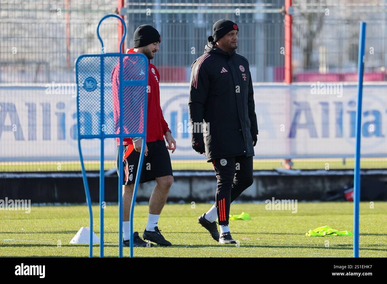 Vincent Kompany (FC Bayern Muenchen, Cheftrainer) beim Training, GER ...