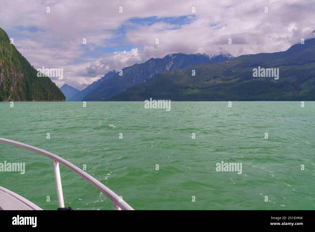 Deep into Knight Inlet on the "Ambient Light" Tourboat, Traditional ...