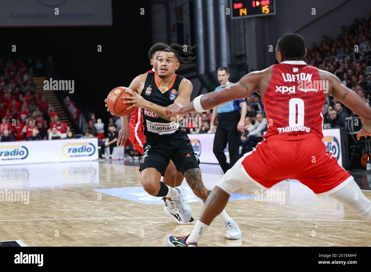 Bamberg, Germany. 02nd Jan, 2025. Basketball, Bundesliga, Main Round ...