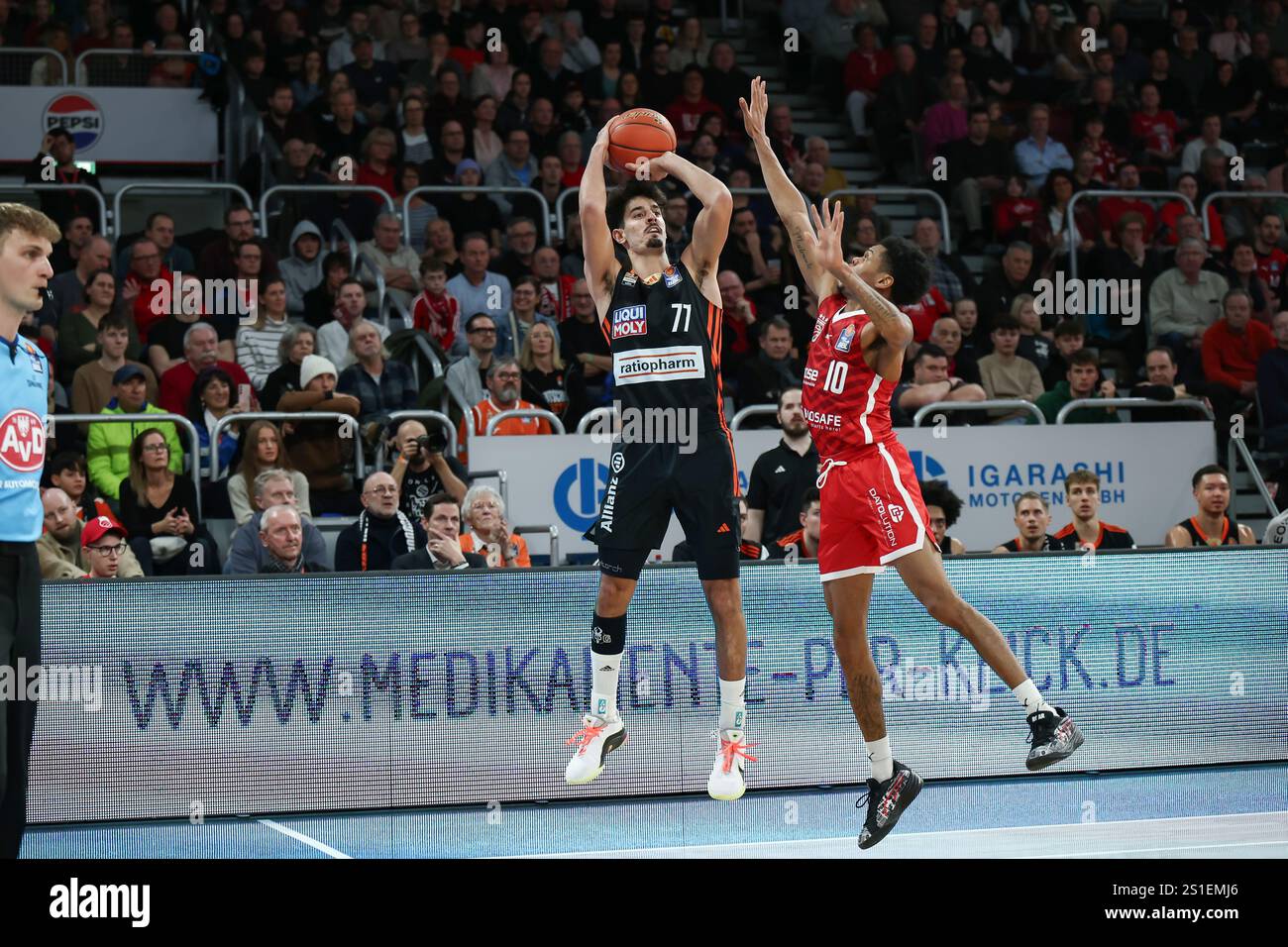 Bamberg, Germany. 02nd Jan, 2025. Basketball, Bundesliga, Main Round ...