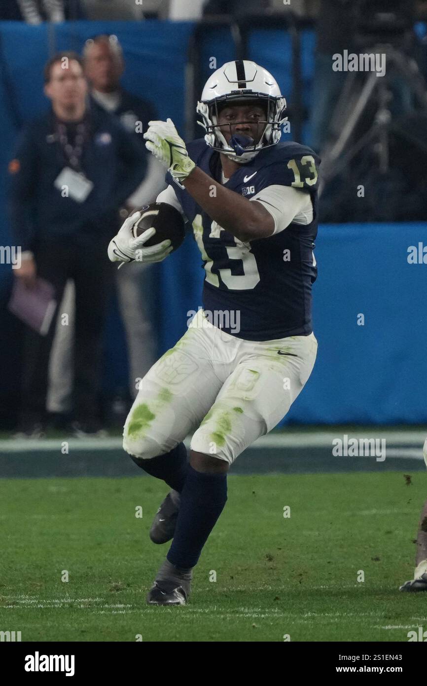 Penn State running back Kaytron Allen (13) during the Fiesta Bowl ...