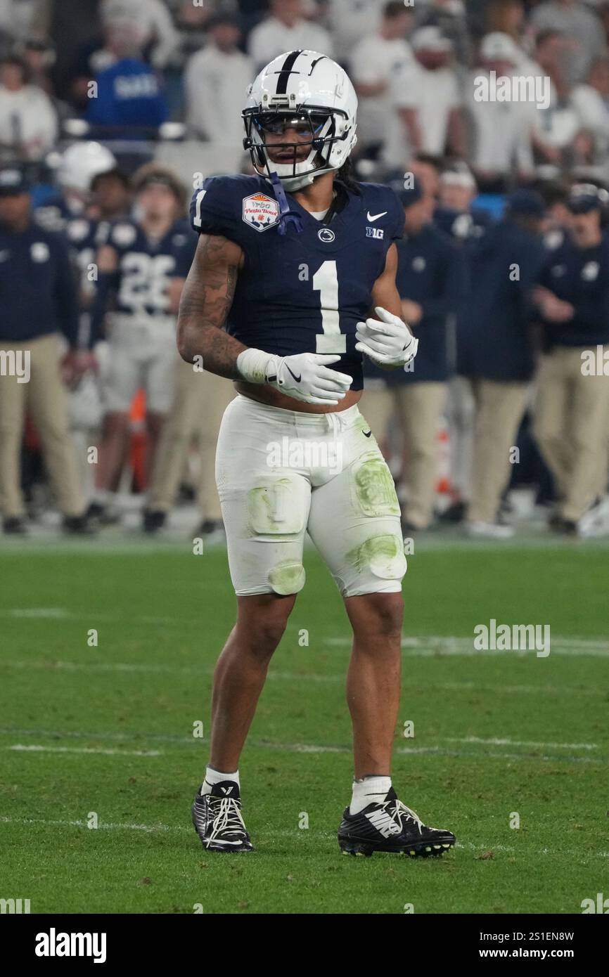 Penn State safety Jaylen Reed (1) during the Fiesta Bowl College ...