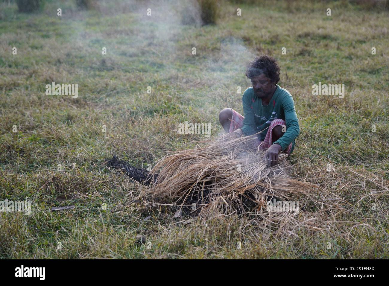 Santiniketan, Birbhum, India - December 6, 2024: The Santal community ...