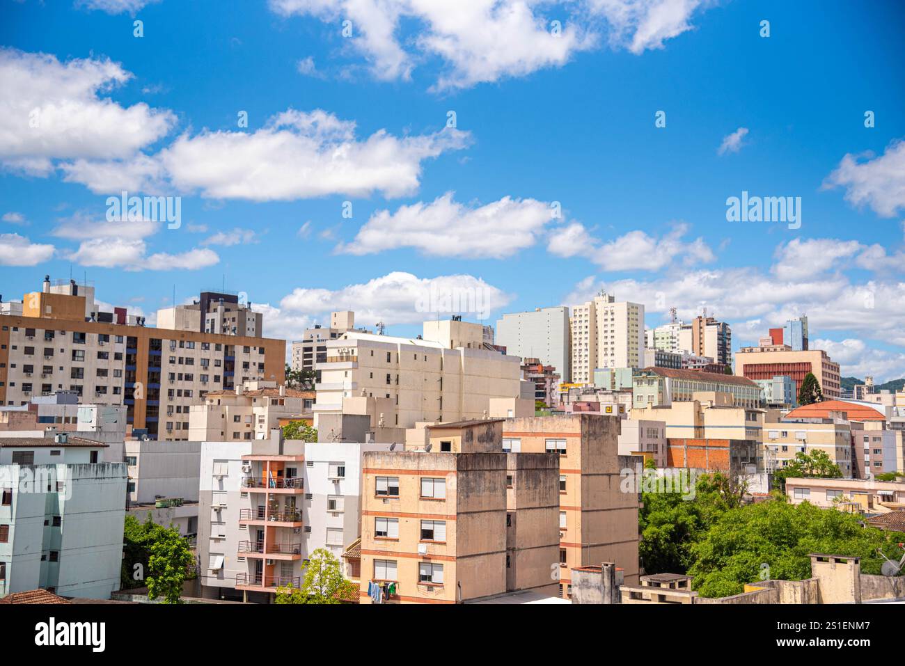 Santa Maria city center RS Brazil Stock Photo - Alamy