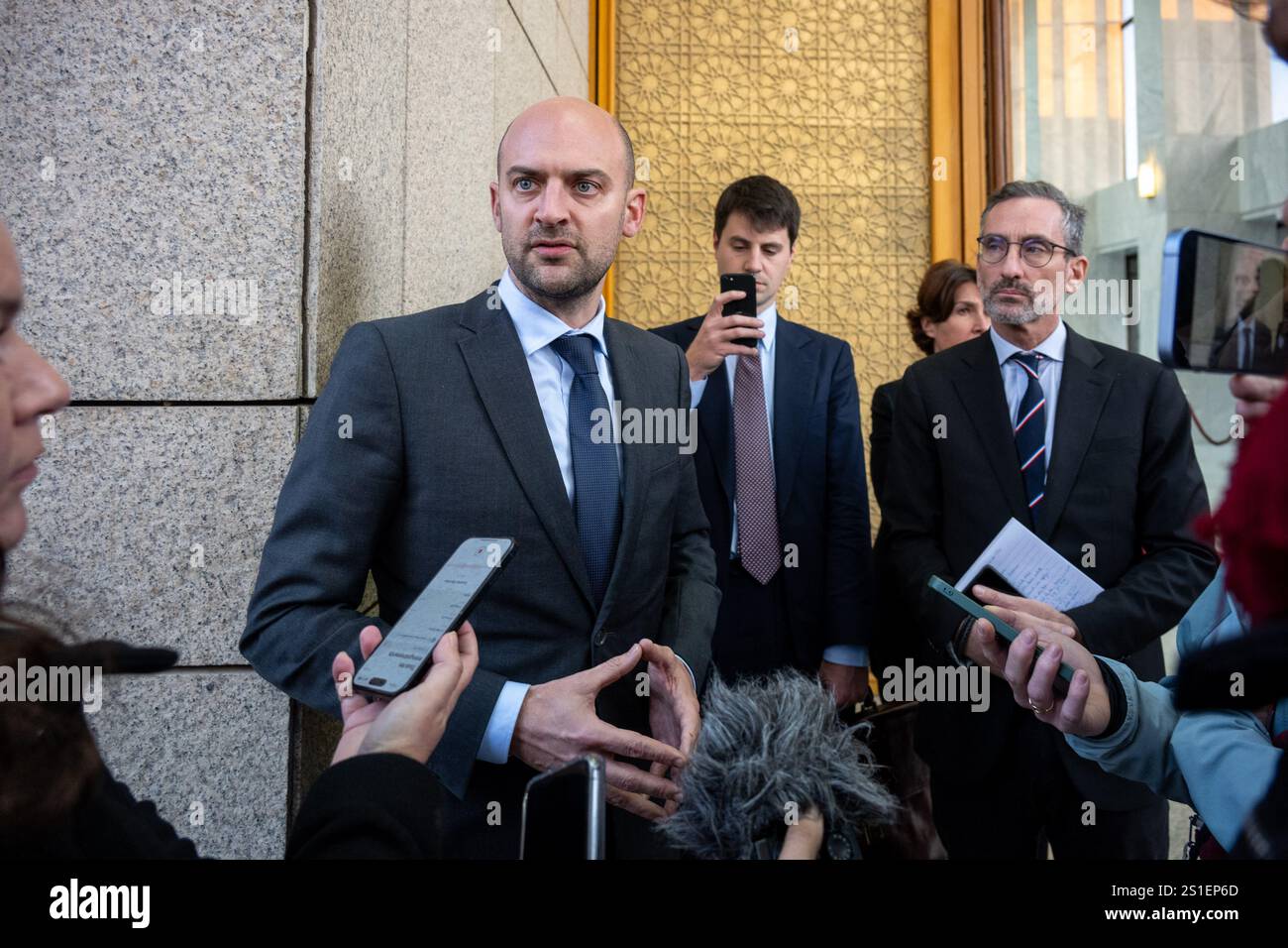 Damascus, Syria. 03rd Jan, 2025. French Foreign Minister Jean Noel ...