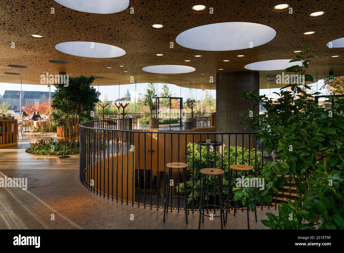 Copenhagen, Denmark - Opera Park by Cobe Architects Stock Photo - Alamy