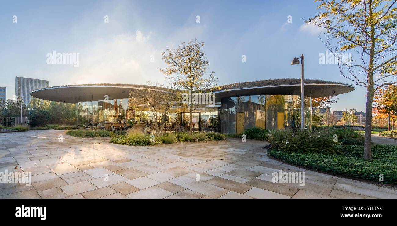 Copenhagen, Denmark - Opera Park by Cobe Architects Stock Photo - Alamy