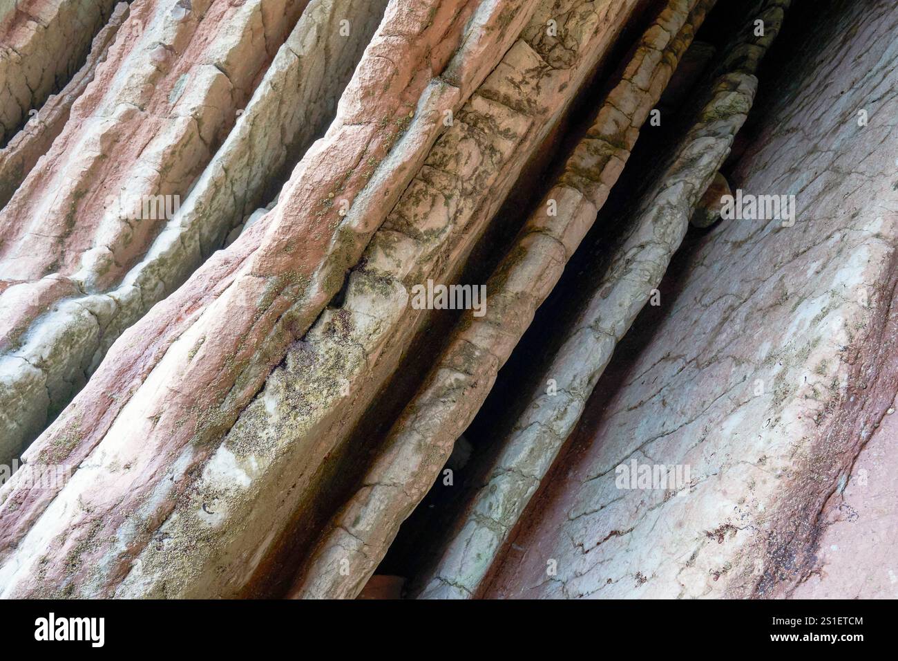 Rocks and flysches of the Bay of Biscay Stock Photo - Alamy