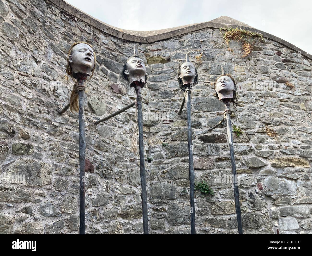 Elizabeth Fort. Famous old fort in the centre of Cork in Ireland Stock ...
