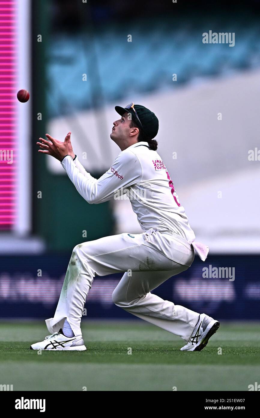 Sydney, Australia. 03rd Jan, 2025. Sam Konstas of Australia seen in ...