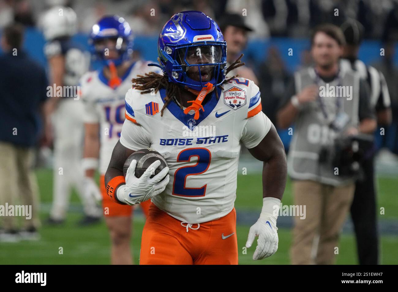 Boise State running back Ashton Jeanty (2) during the Fiesta Bowl ...